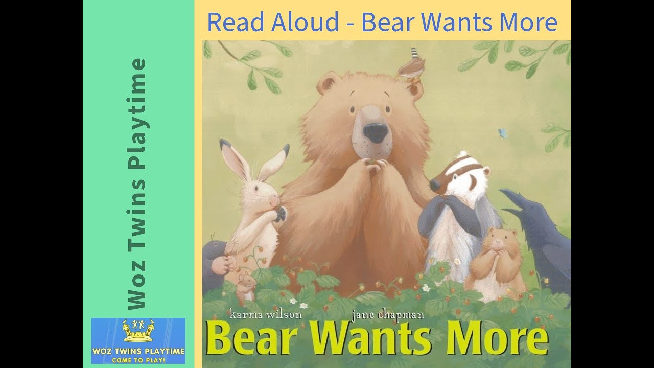 Read Aloud - Bear Wants More - YouTube