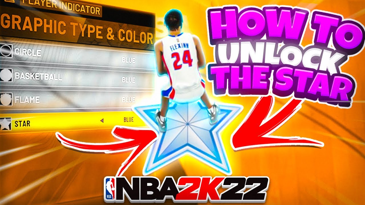 NBA 2K22 HOW TO UNLOCKED A RARE STAR PLAYER INDICATOR AND NEW ELECTRIC ...