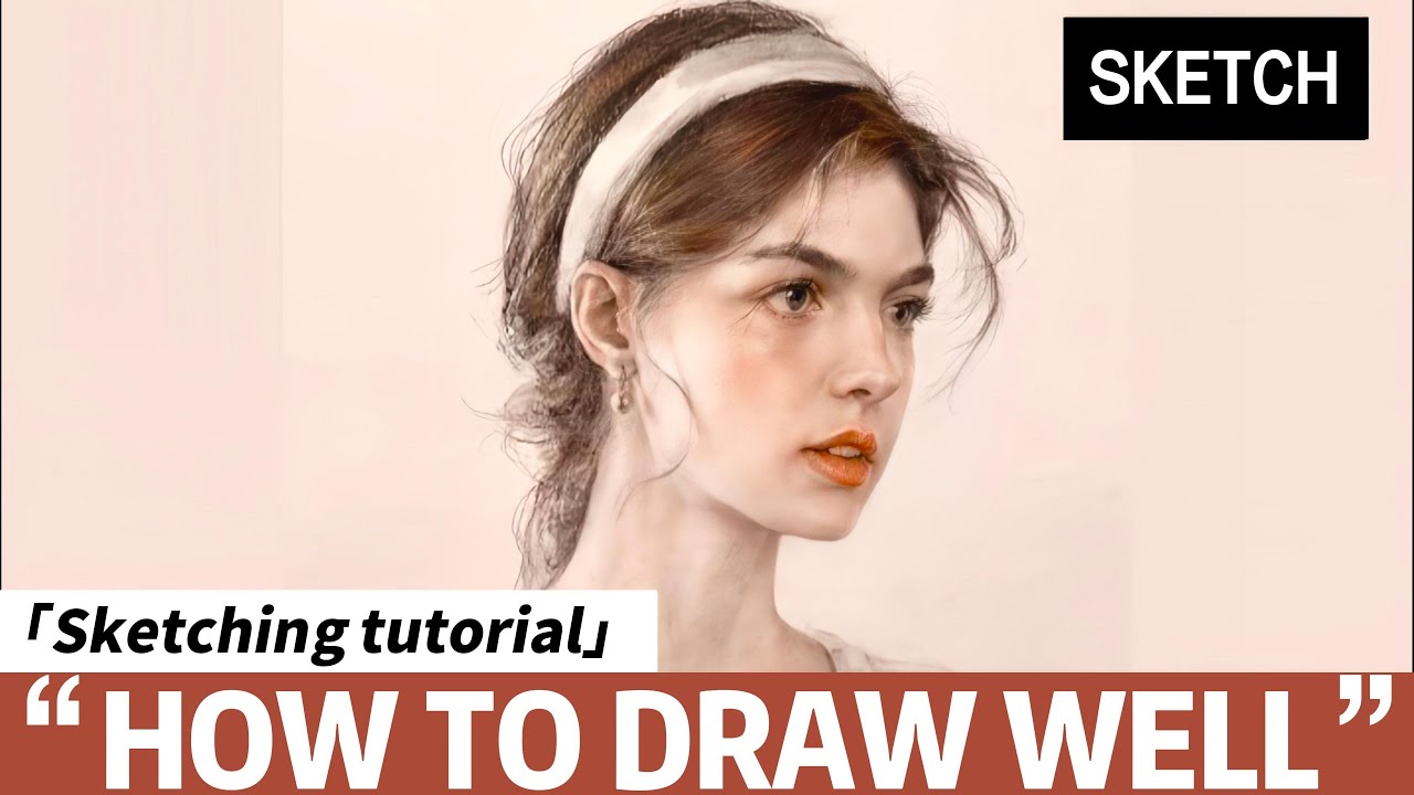 （Sketching Detailed Tutorial）It's a totally new kind of sketching ...