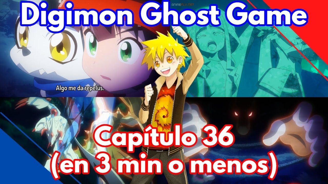 Gigasmon y... ¿el fin del mundo? - Digimon Ghost Game capítulo 36 ...