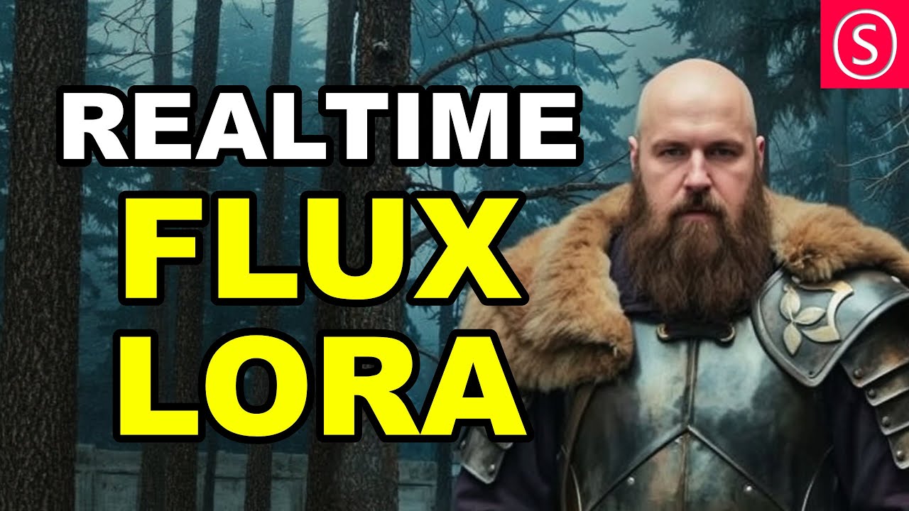 REAL TIME FLUX LORA - just WOW! - YouTube