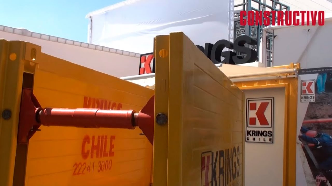 KRINGS presentó soluciones para entibados metálicos en Conexpo 2015 ...
