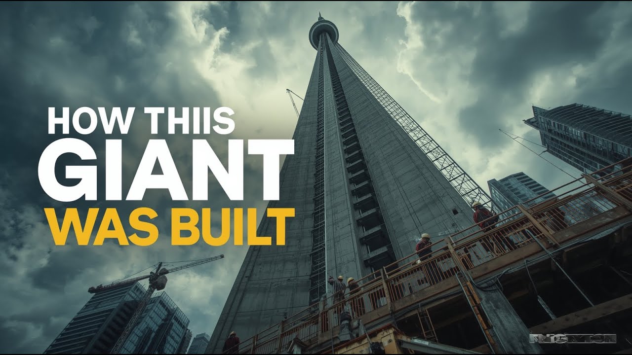 How the CN Tower Was Built | World’s Tallest Concrete Tower ...
