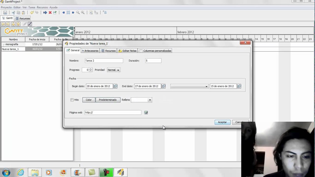 Tutorial Ganttproject - YouTube
