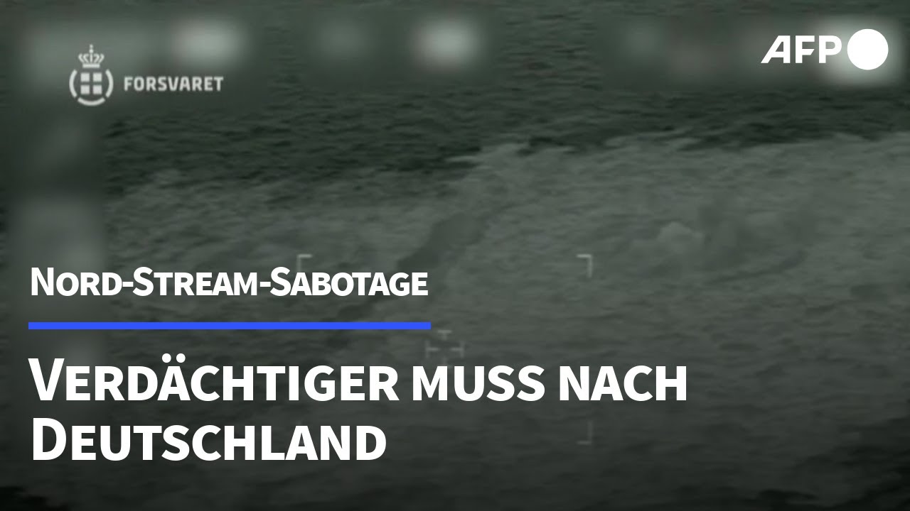 Nord-Stream-Sabotage: Italien muss Verdächtigen ausliefern | AFP - YouTube