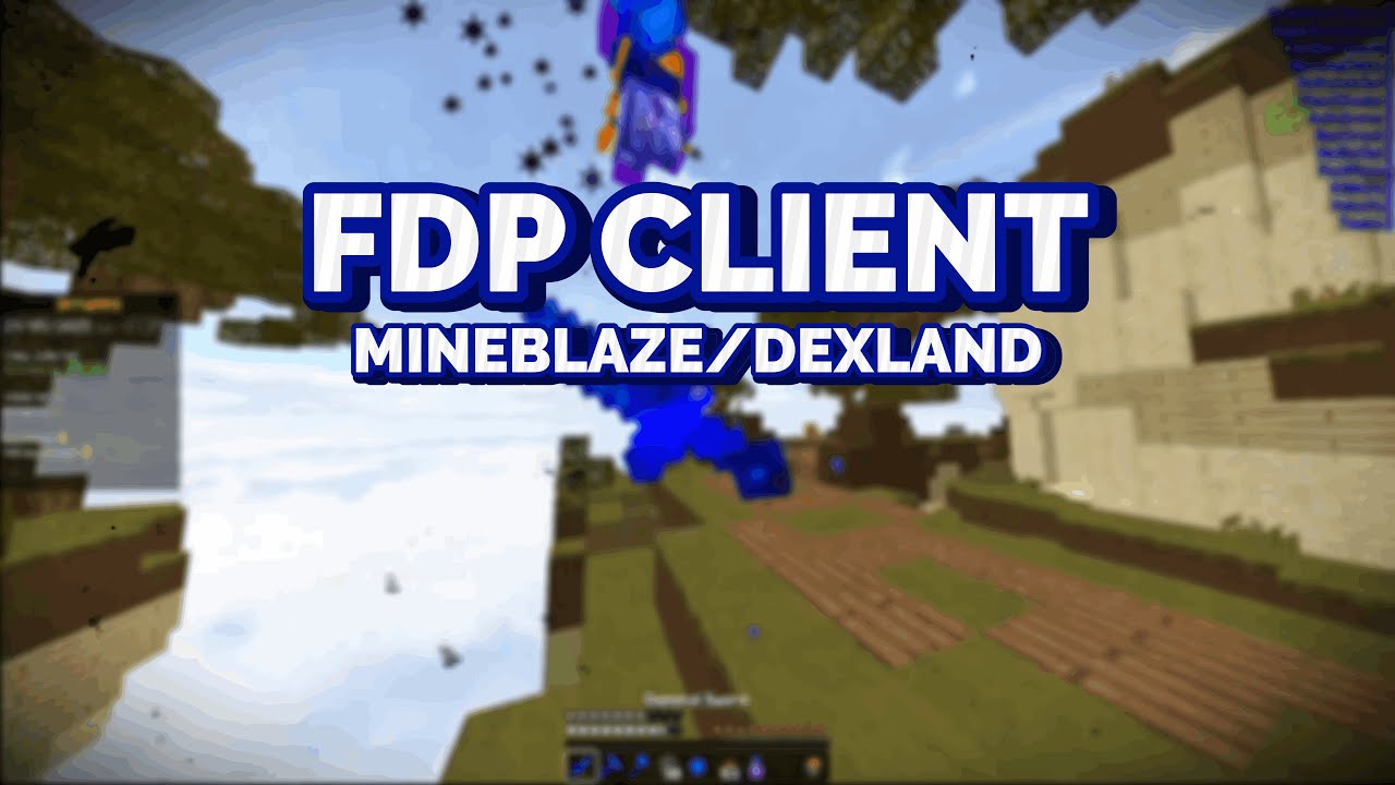🍈 FDP - MineBlaze/DexLand / SkyWars Cheating #minecraft #cheat #pvp # ...