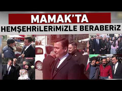 Mamak ilçe teşkilatımızla birlikte vatandaşlarımızı ve esnaflarımızı ziyaret ettik