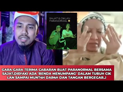 CIK LAN DIRUQYAH USTAZ SYAFIQ KERANA MENGALAMI GANGGUAN SETELAH BALIK ...