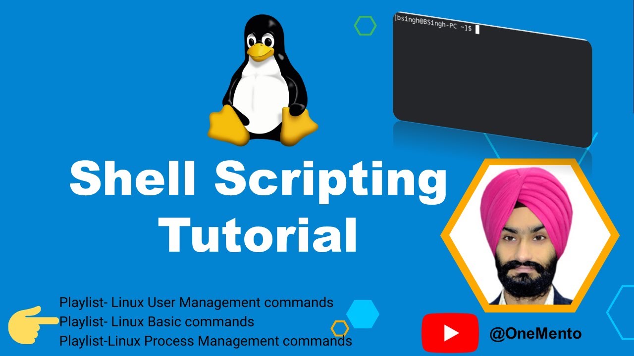 Shell scripting tutorial | What is shell and shell variables (Hindi) - YouTube