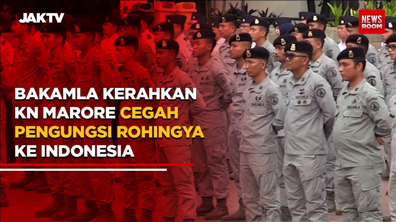 Bakamla Kerahkan KN Marore Cegah Pengungsi Rohingya Ke Indonesia - YouTube