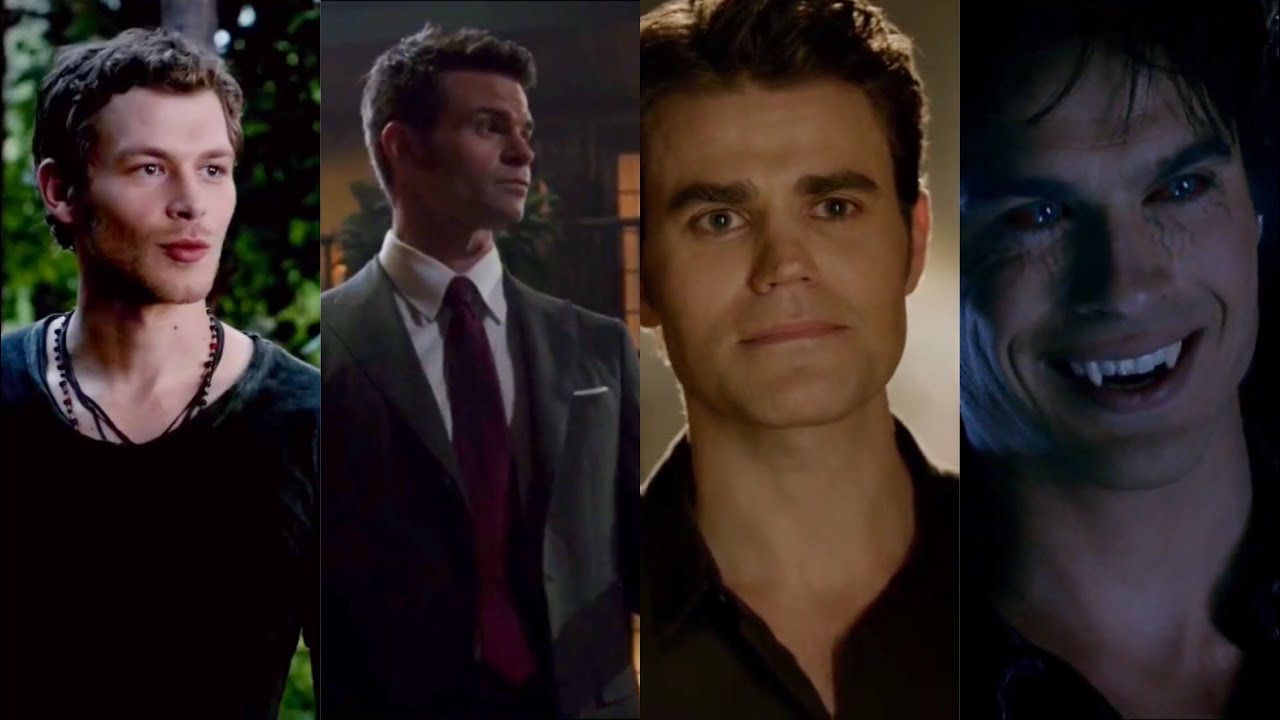 Klaus • Elijah • Stefan • Damon •Stressed Out• - YouTube