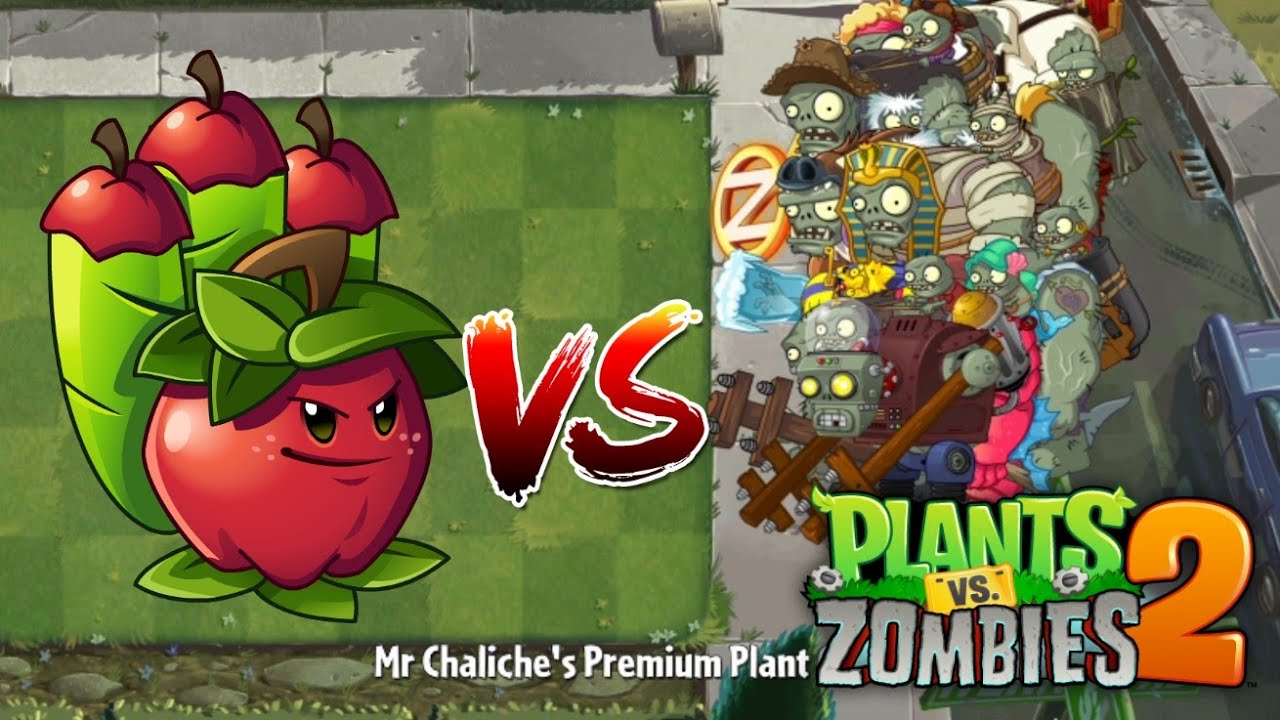 Apple MORTAR vs All GARGANTUARS | Plants vs Zombies 2 - YouTube