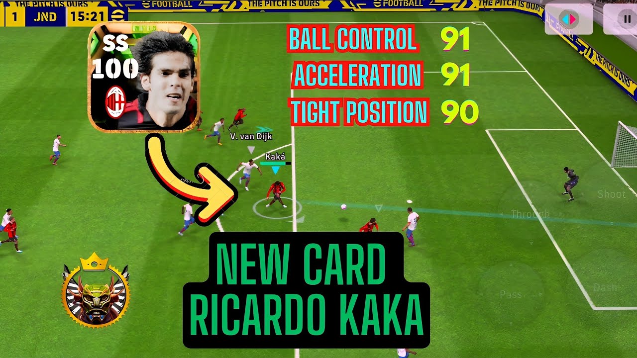 New EPIC CARD KAKA 100 AC MILAN | eFootball 2023 Mobile - YouTube