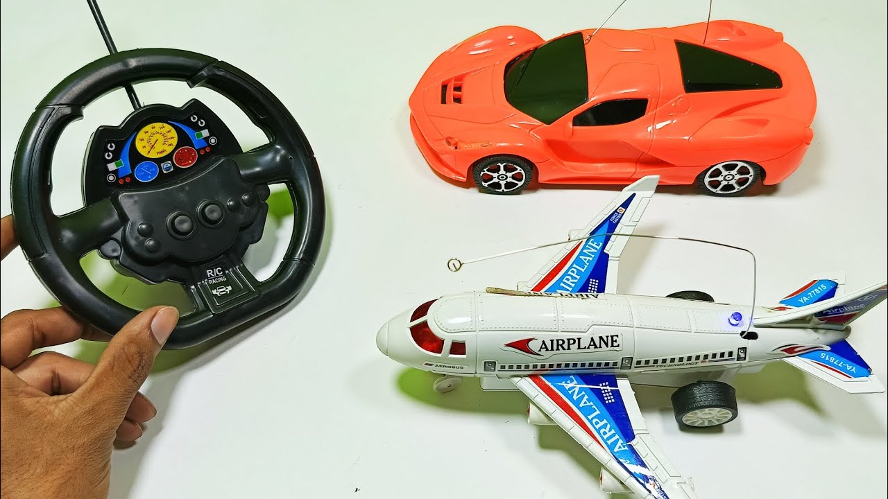 Rc 3D Lighting Model Car & Radio Control Airplane Unboxing - YouTube