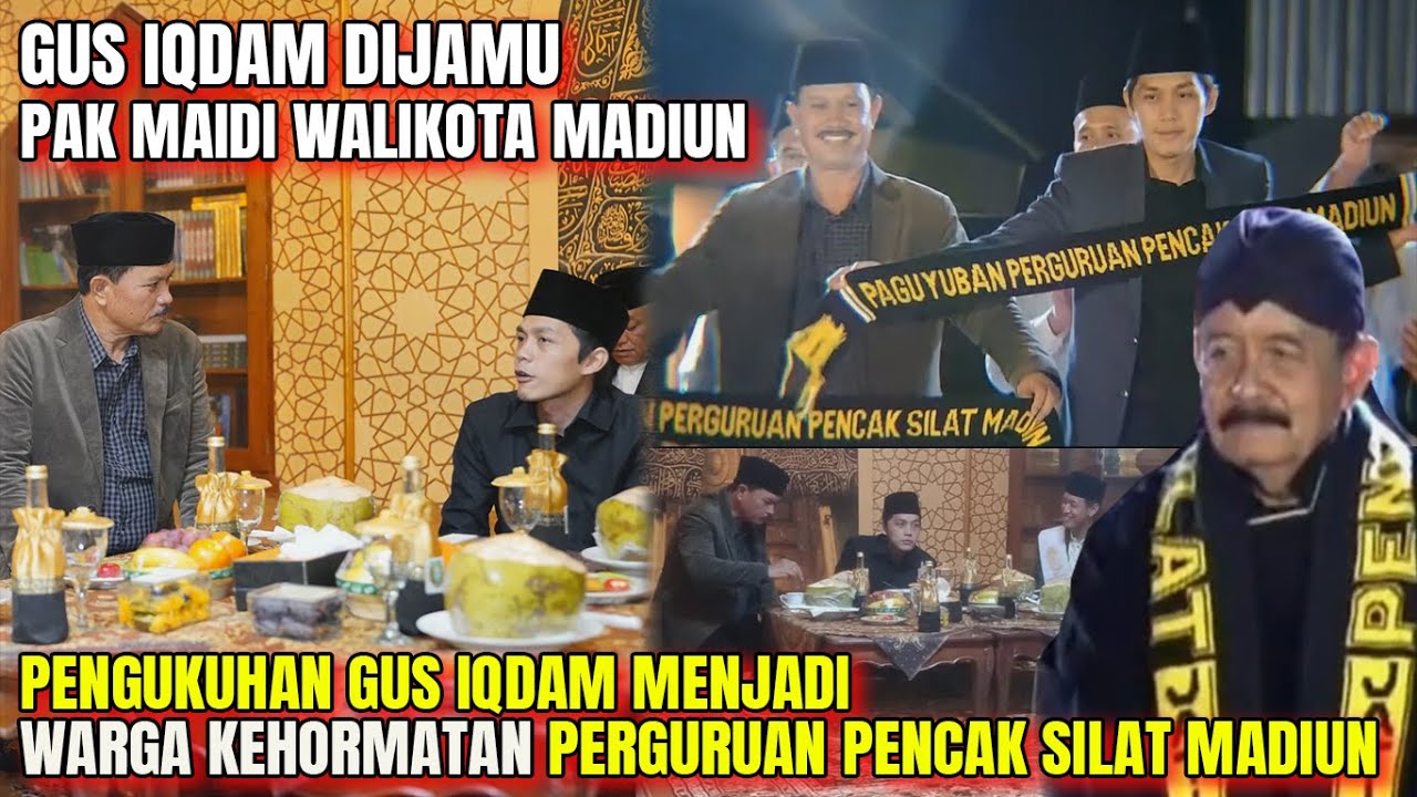 Gus Iqdam dijamu Pak Maidi Walikota Madiun sbelum pengukuhan warga ...