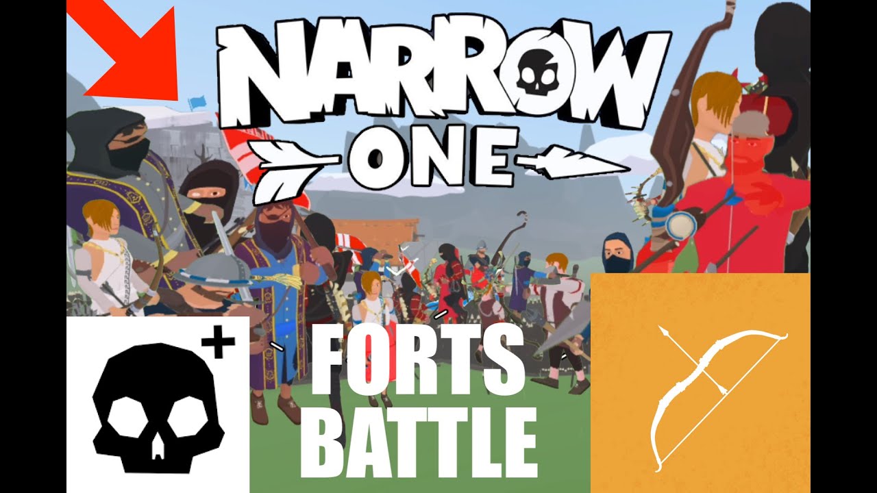 Narrow One forts flag battle - YouTube