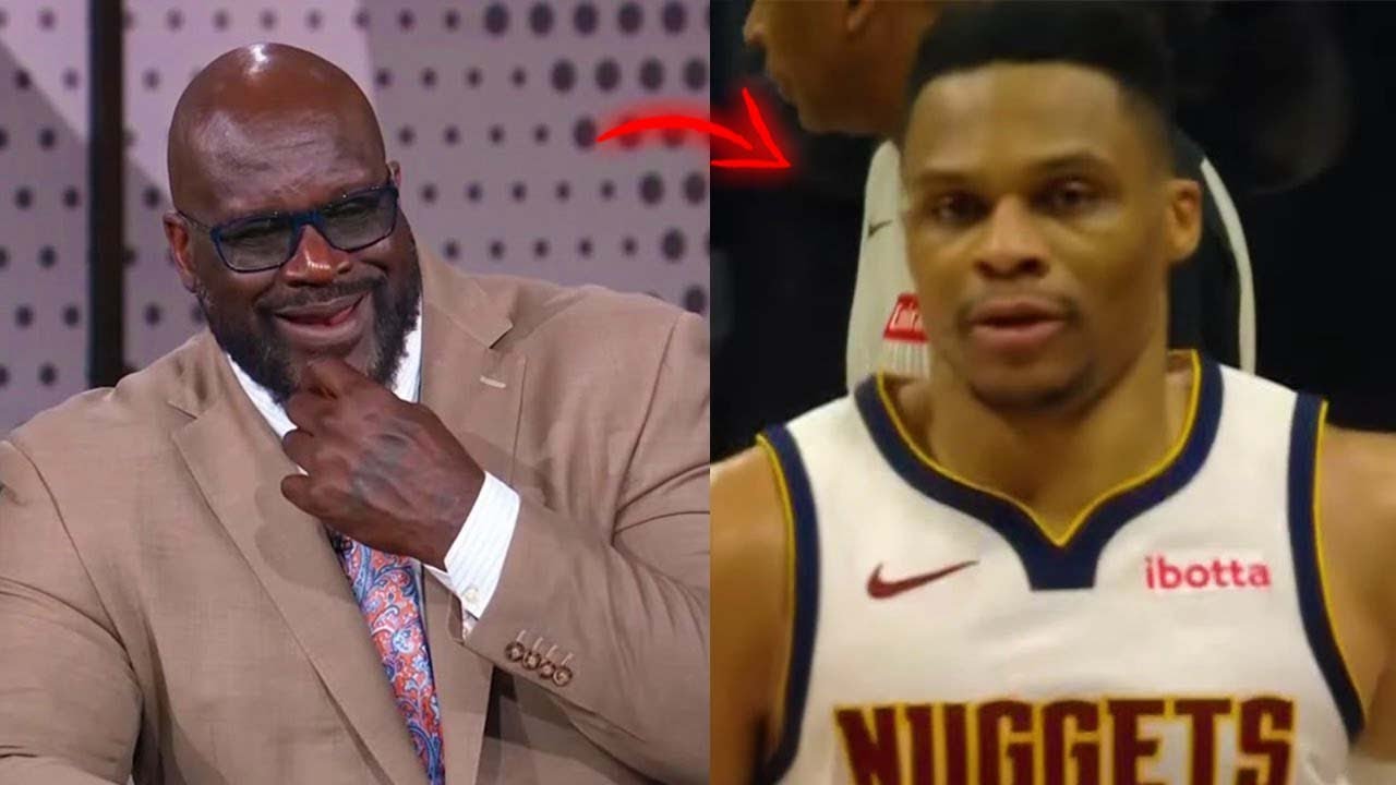 Shaq GOES OFF on Russell Westbrook Blowing Layup & Foul in Double OT ...