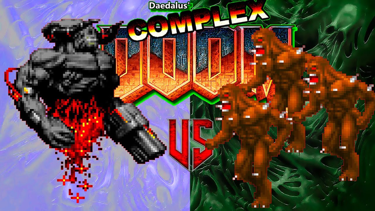 NPC War | Cardinal vs imps | Complex Doom | Monster Infighting - YouTube