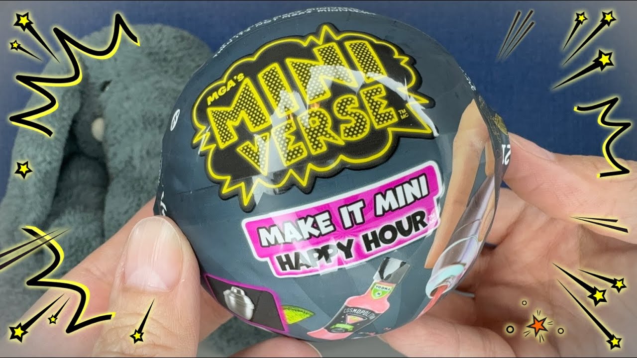 MiniVerse Make It Mini Happy Hour | Gigi's Toys and Collectibles - YouTube