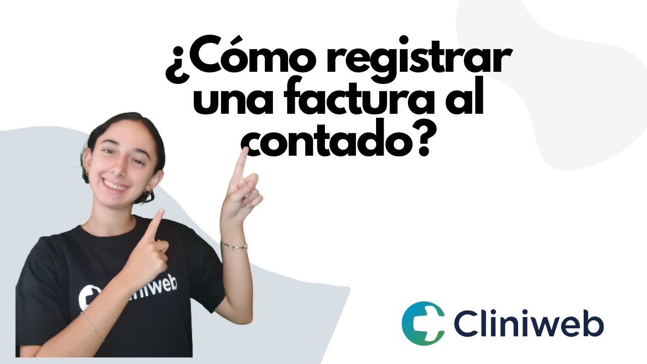 Cómo registrar una factura al contado en 3 simples pasos - YouTube