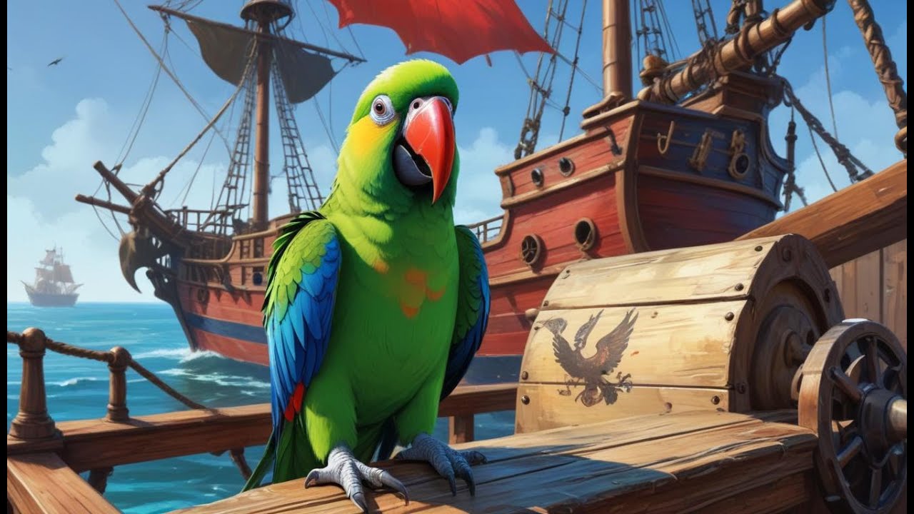 Penny the Parrot and the Pirate’s Secret | @InStoryTales #folktale # ...
