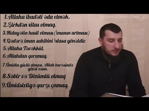 Qəza və Qədər (16.01.21)Şeyx Adil