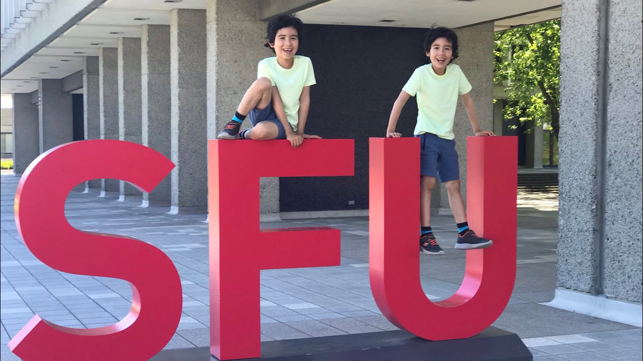 SFU summer camps, Burnaby Mountain Park - YouTube