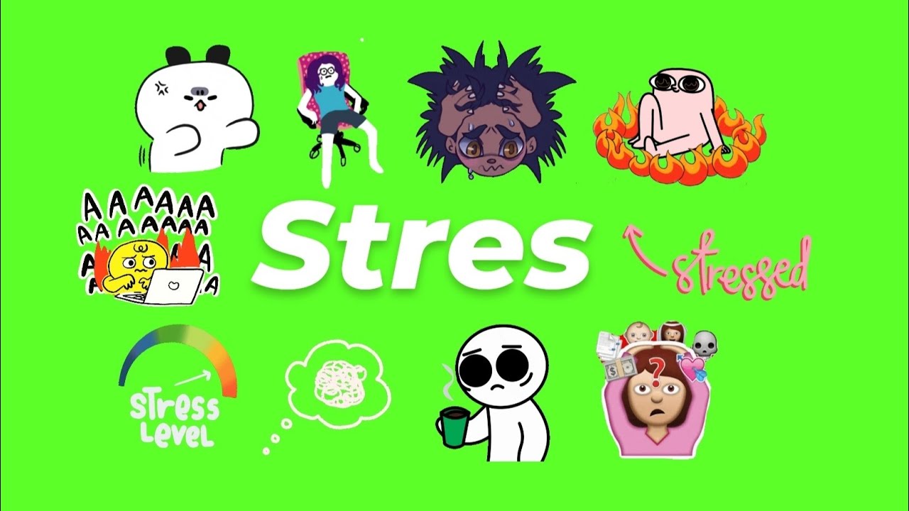 Animated Stres GIF Green Screen Pack (Free Download) - YouTube
