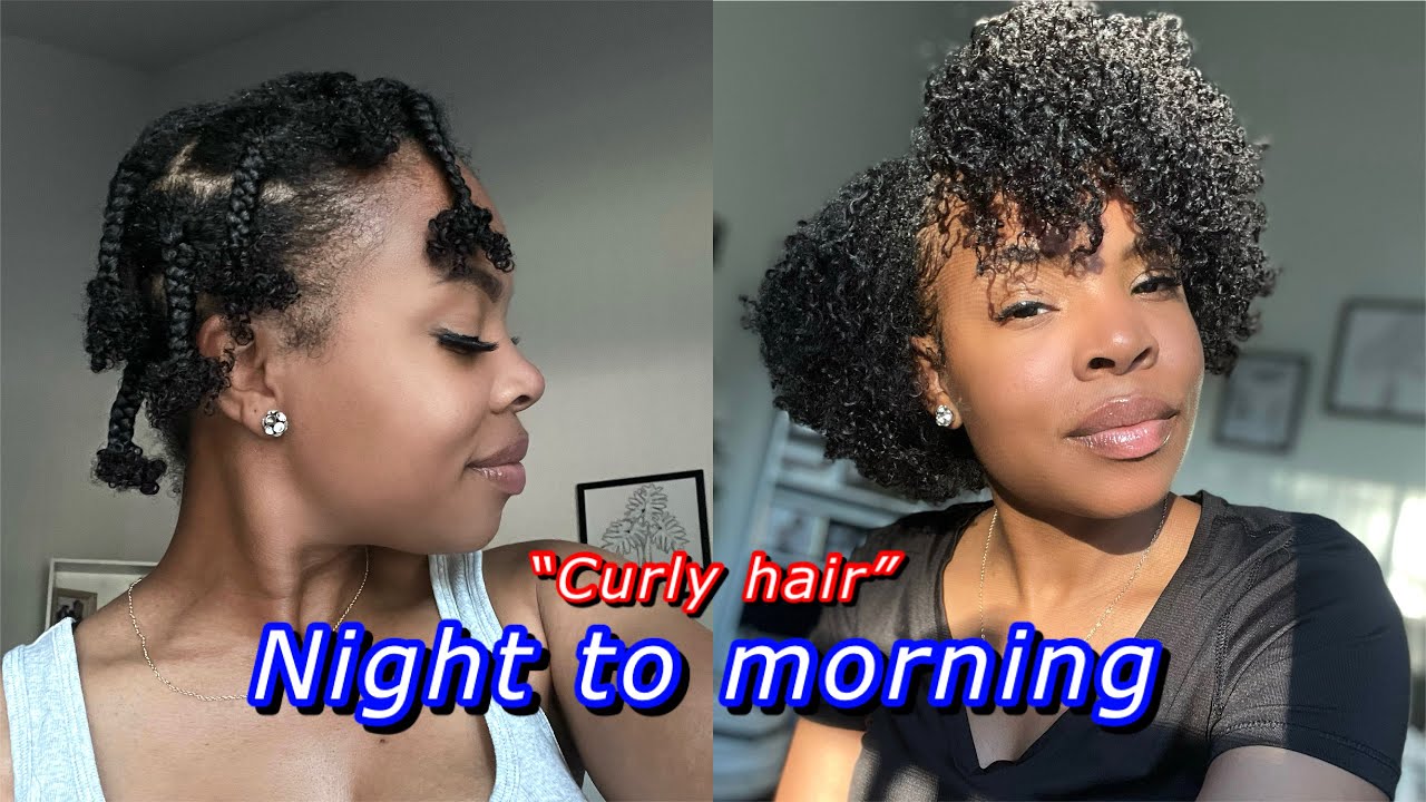 My Natural hair night + morning routine for | length retention | part 2 ...
