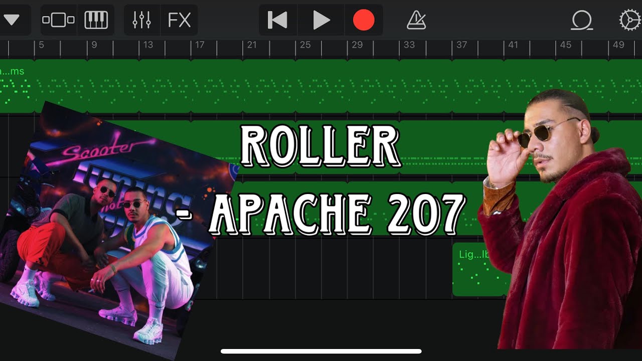 ROLLER - Apache 207 ||Garageband Remake - YouTube
