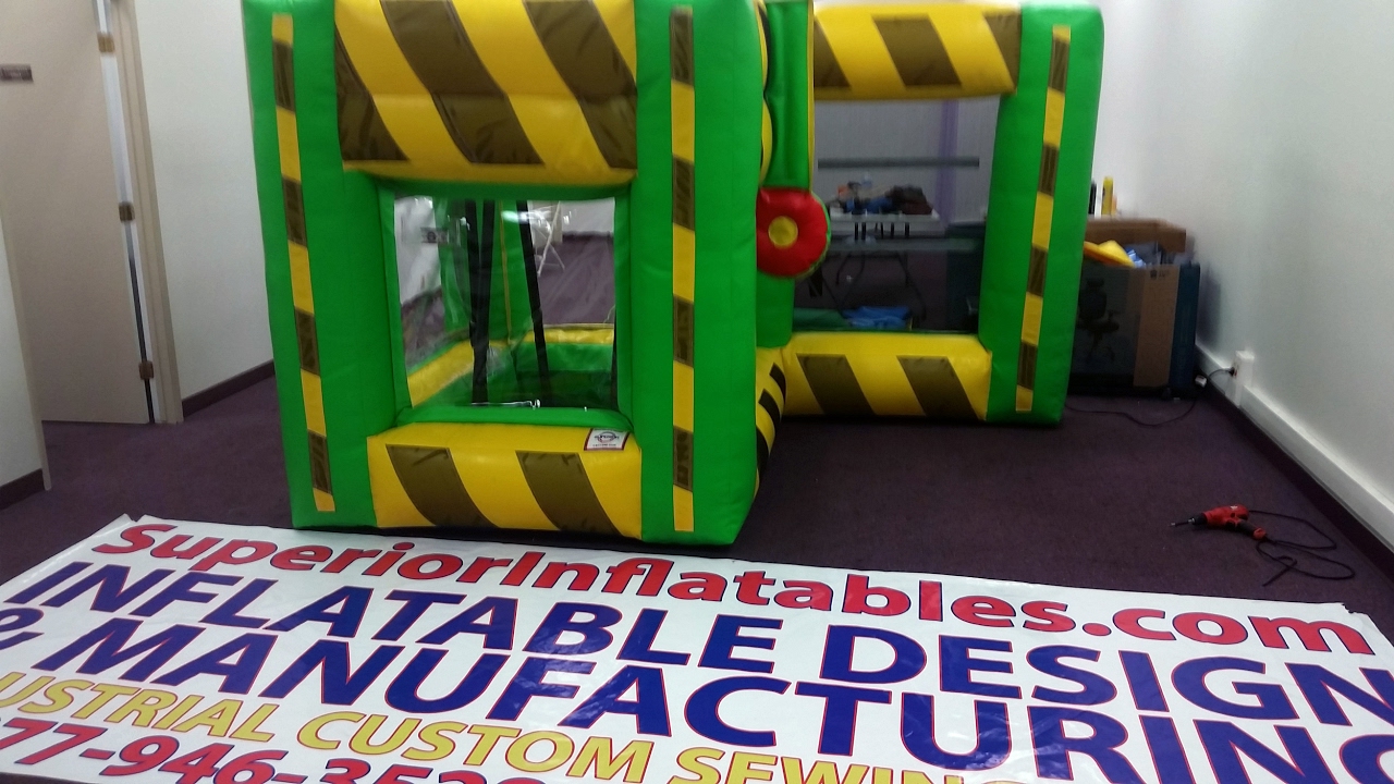 New V.3 Toxic Dump Theme Inflatable Dunk Tank Target Game by Superior ...