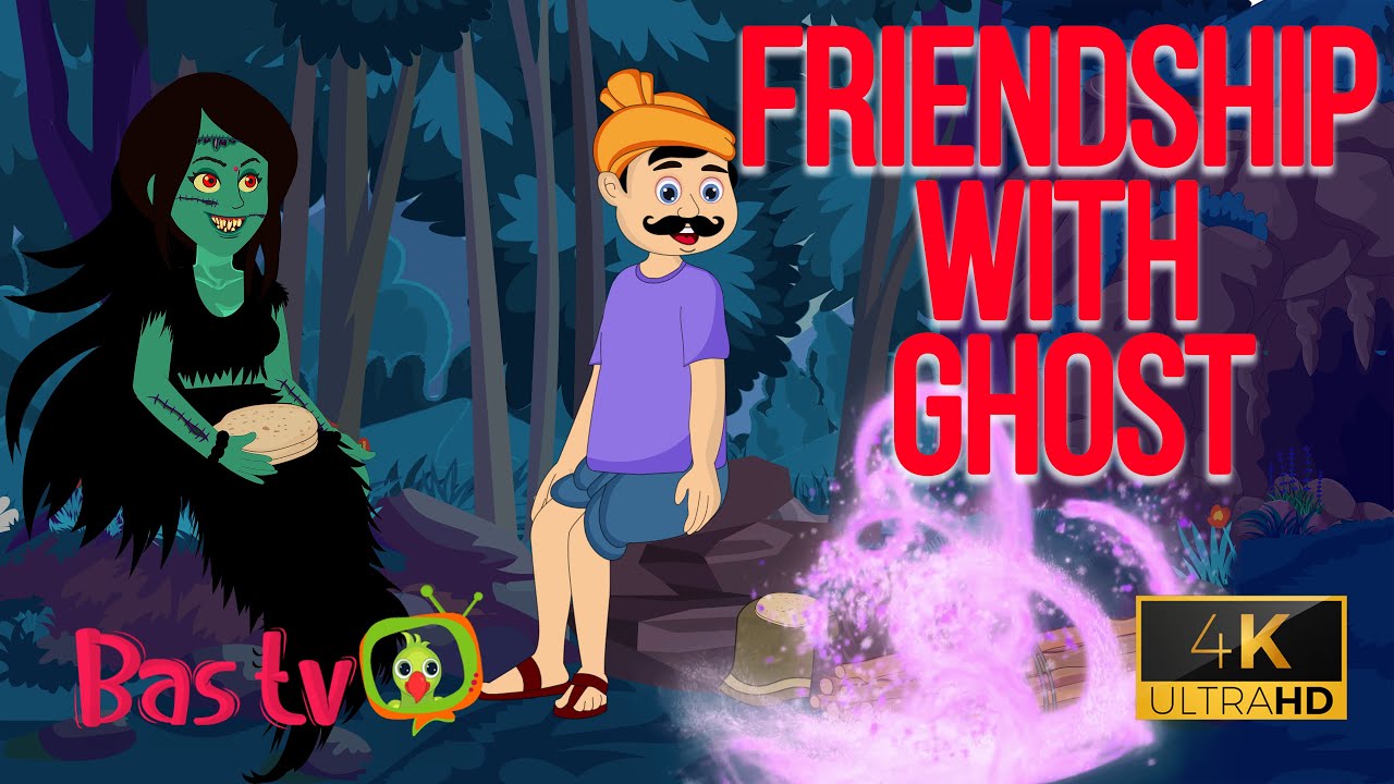 friendship with ghost | English stories | English moral stories ...
