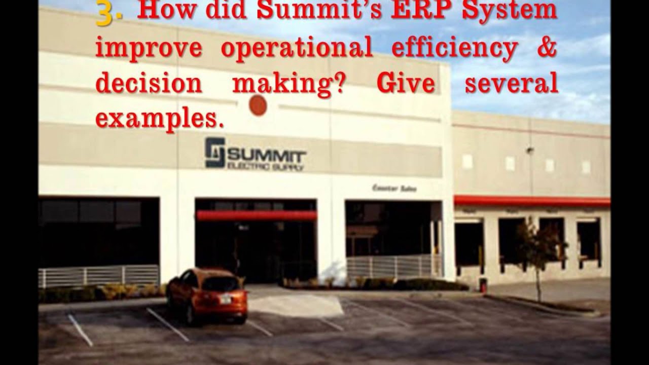 CASE STUDY 12 - SUMMIT ELECTRIC LIGHT UP WITH A NEW ERP SYSTEM - YouTube