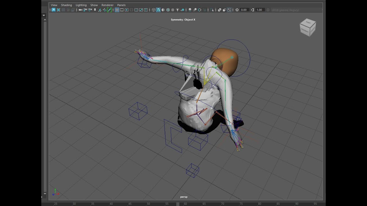 Rig personaje completo - YouTube