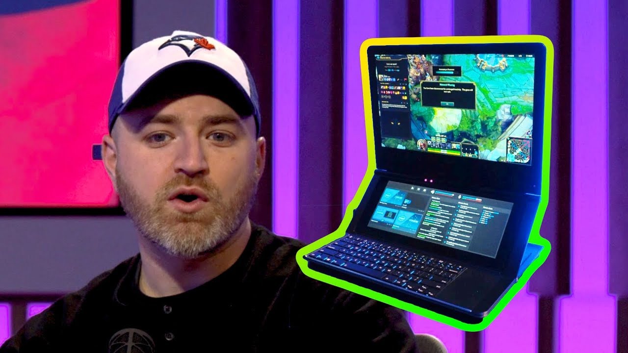 Lew Later Reacts To New Dual Screen Laptops - YouTube