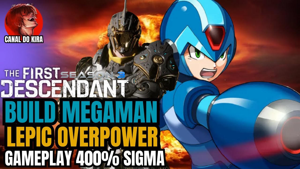 THE FIRST DESCENDANT BUILD MEGAMAN LEPIC GAMEPLAY 400% SIGMA LEPIC ...
