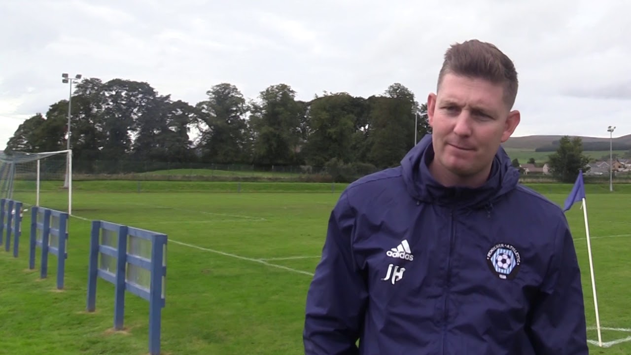 INTERVIEW | Johnny Harvey on yesterday’s 11-2 cup win against Nithsdale ...