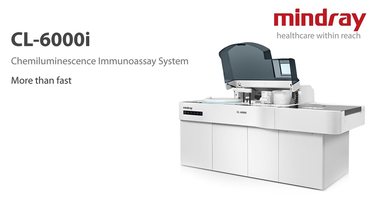 More Than Fast | CL-6000i Chemiluminescence Immunoassay Analyzer - YouTube
