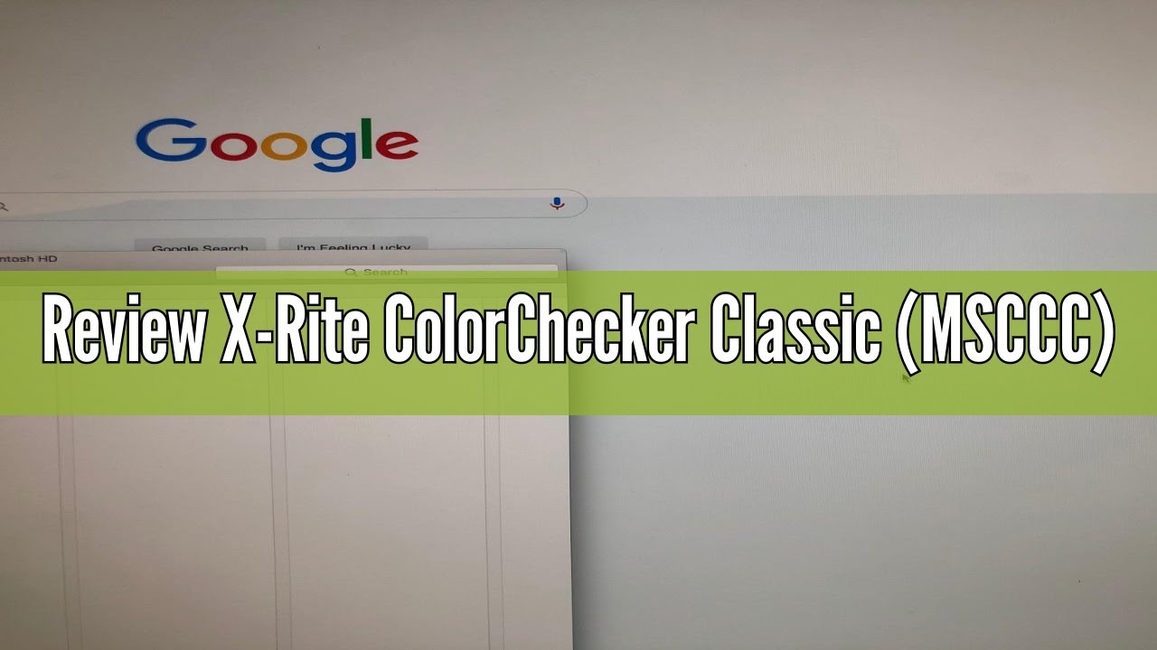 Review X-Rite ColorChecker Classic (MSCCC) - YouTube