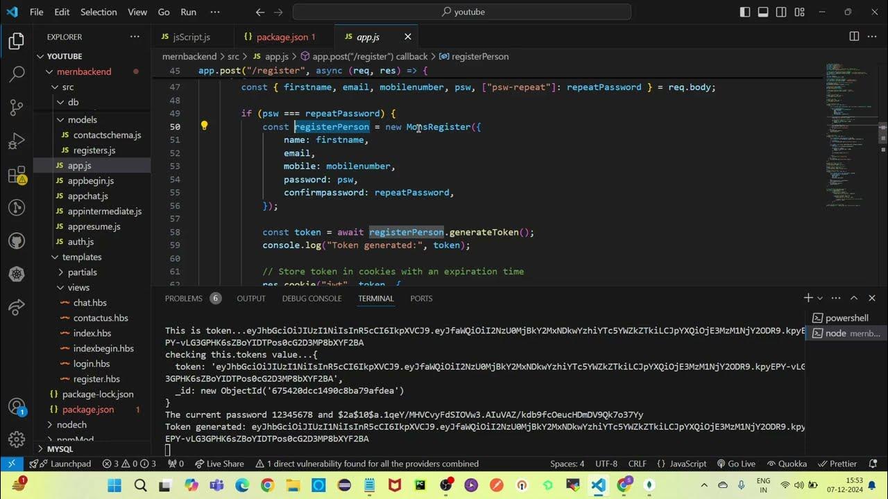 Overview of project developed in Nodejs, Express, Mongodb, HBS environment. - YouTube