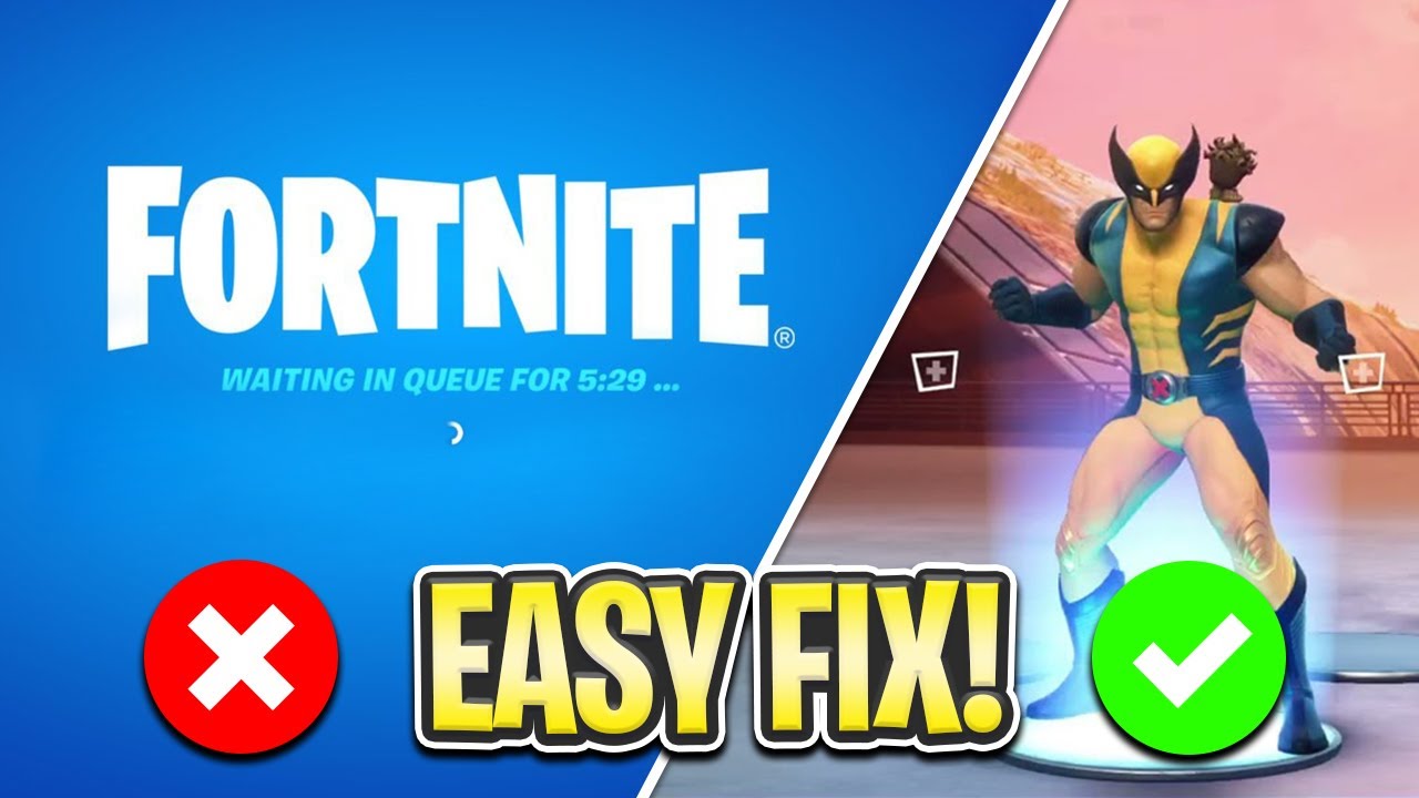 How to Fix QUEUE Time in Fortnite? - YouTube
