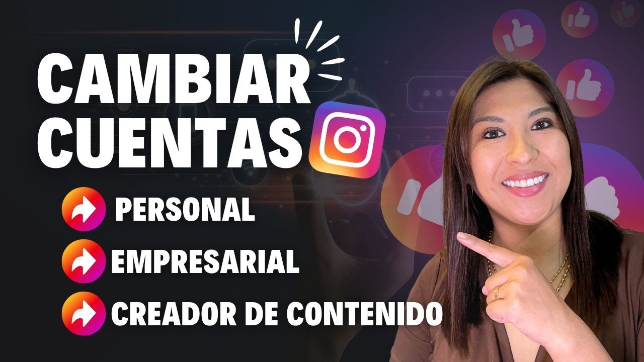 Cambia tu INSTAGRAM de NEGOCIO A CUENTA PERSONAL - TUTORIAL INSTAGRAM 2025 😃 - YouTube