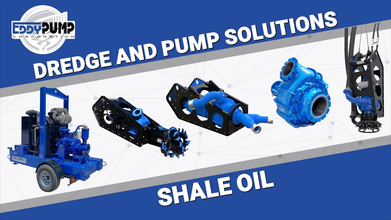 EDDY Pump - Shale Oil - Dredge and Pump Solutions - YouTube