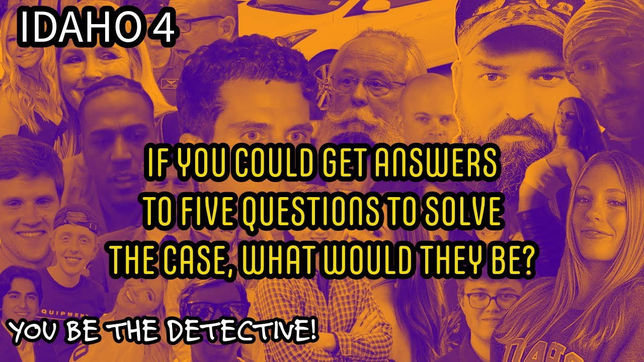 IDAHO 4: YOU BE THE DETECTIVE!! COULD YOU SOLVE THE CRIME WITH 5 KEY ...