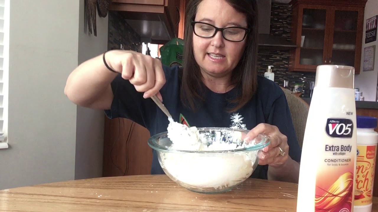 Moon slime / dough - YouTube