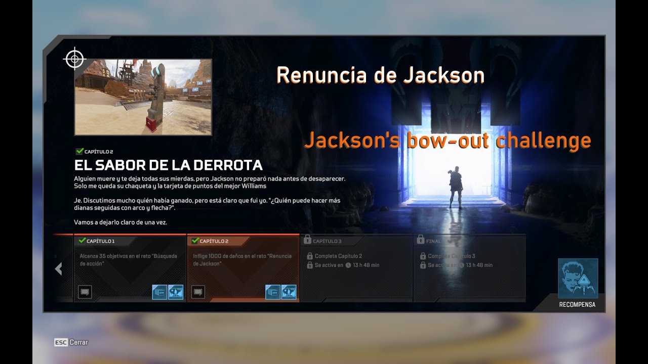 Apex Legends - La renuncia de Jackson (Jackson's bow-out challenge ...