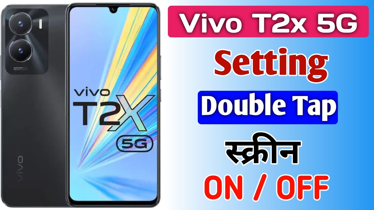Vivo t2x 5G double tap screen on off | Vivo t2x 5G setting | t2x 5G ...