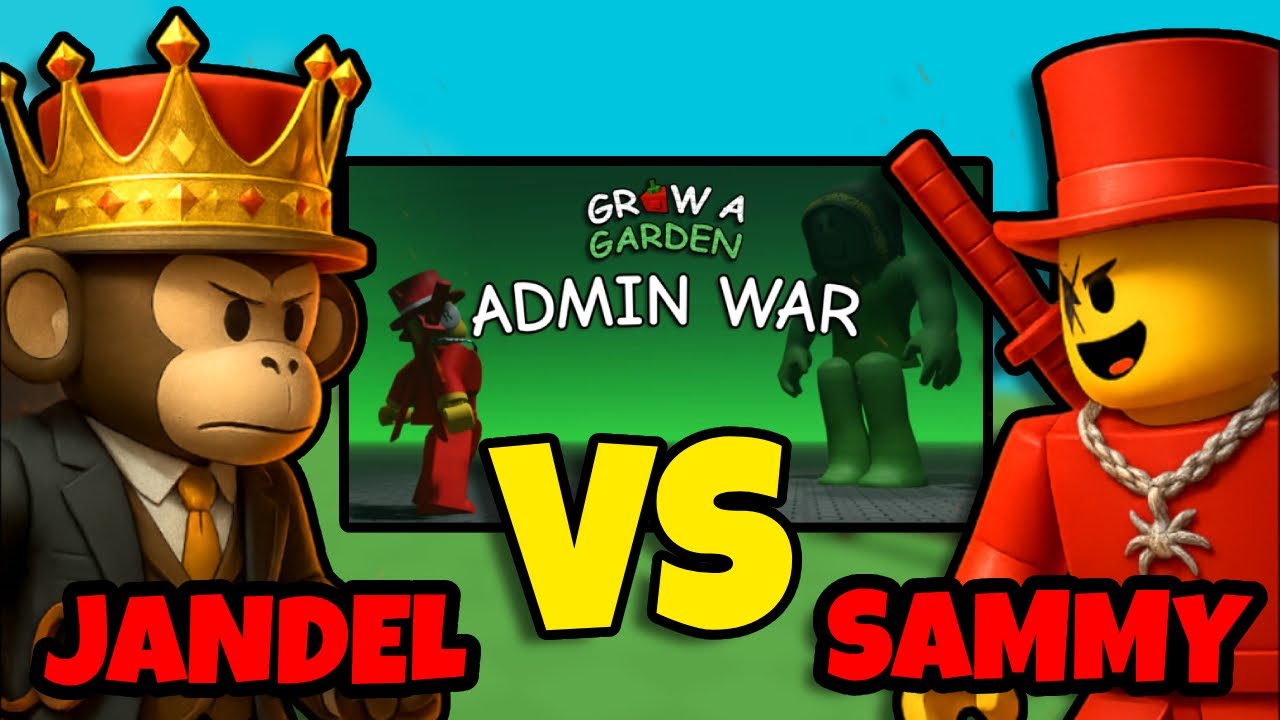 ¡AHORA! JANDEL VS SAMMY 😱 ADMIN ABUSE ¿QUIEN GANARA? 🔴DIRECTO Grow a ...