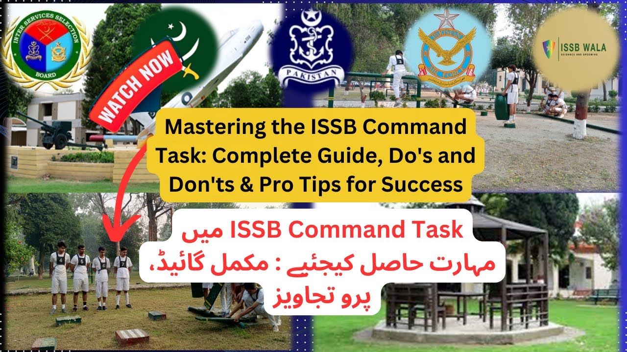 Mastering the ISSB Command Task: Complete Guide, Do's and Don'ts & Pro ...
