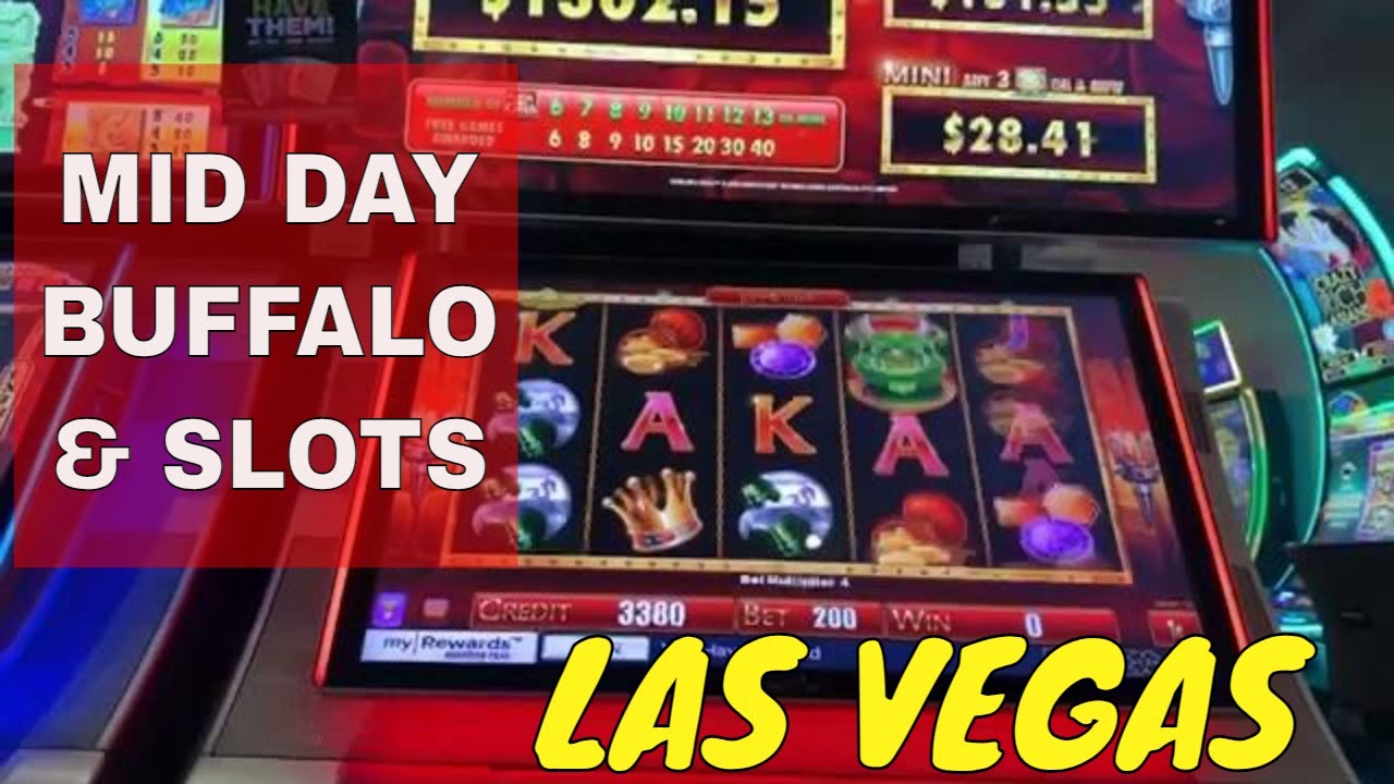 Buffalo Quick Session and Shrek - Las Vegas Mid Day Slots - YouTube